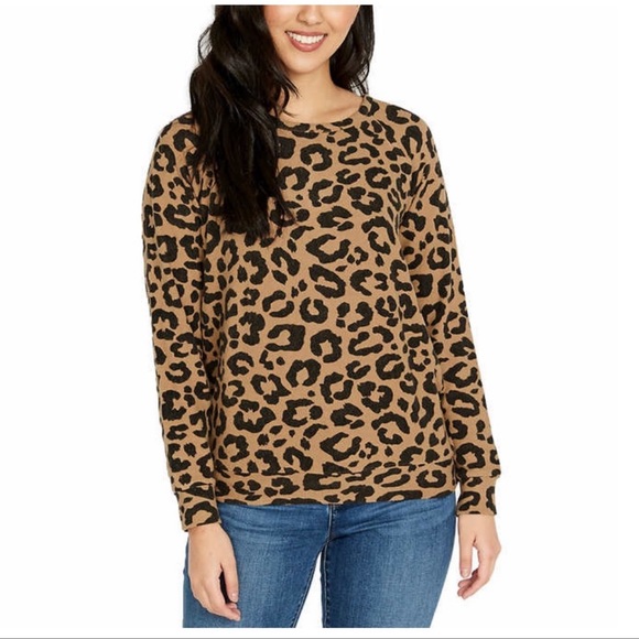 Buffalo David Bitton | Tops | Buffalo Ladies Printed Cozy Top Gold M ...